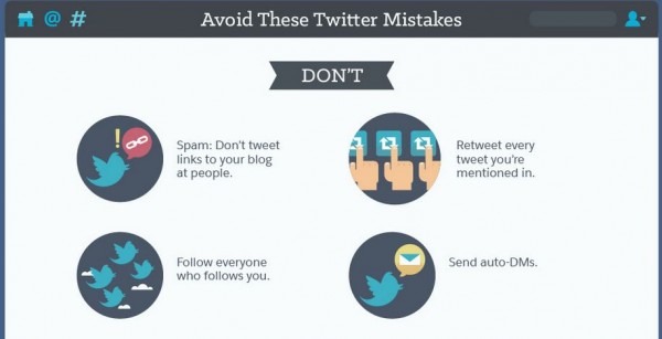 Twitter Tips infographic