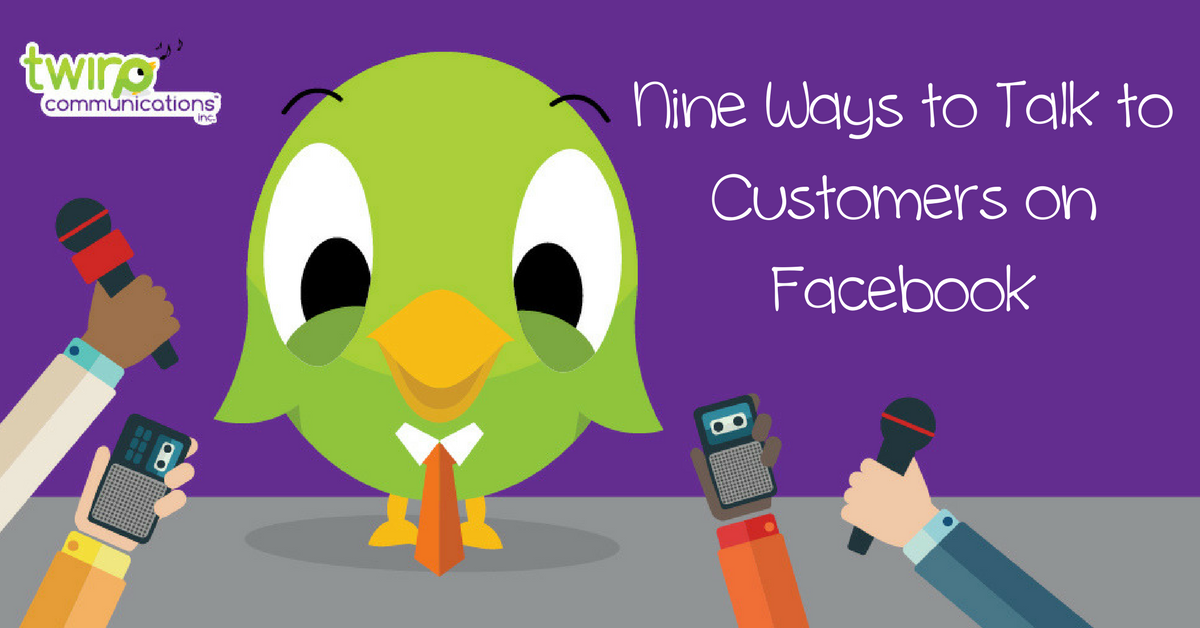 9 Ways You Can Talk to Customers on Facebook